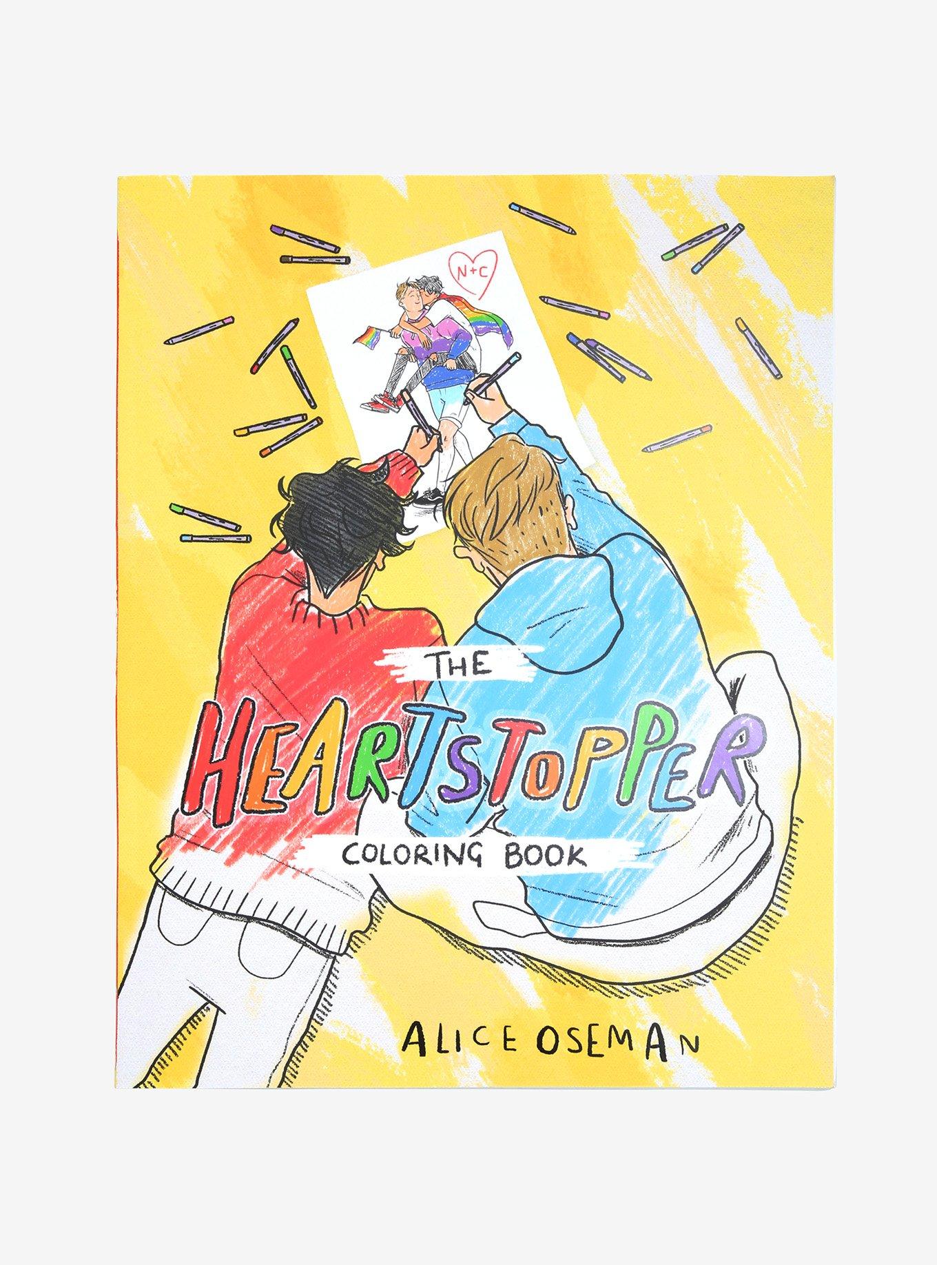 Heartstopper Official Coloring Book | Hot Topic