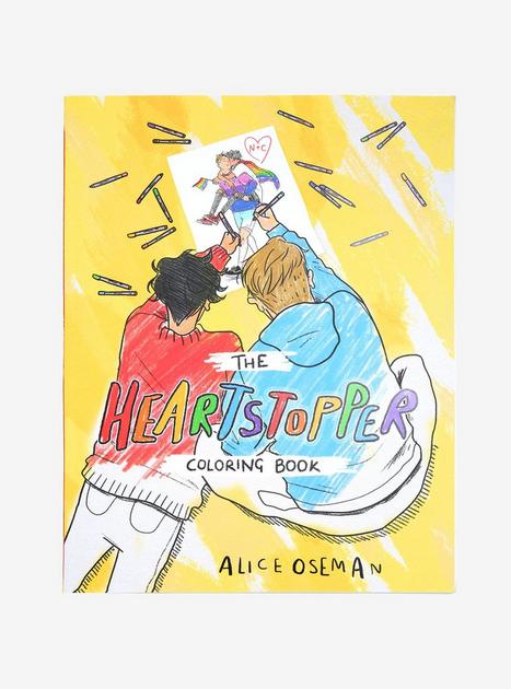 Heartstopper Official Coloring Book | Hot Topic