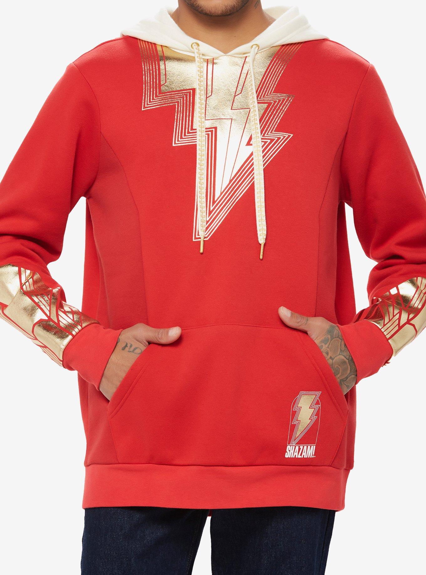 DC Comics Shazam! Fury Of The Gods Shazam Cosplay Hoodie | Hot Topic