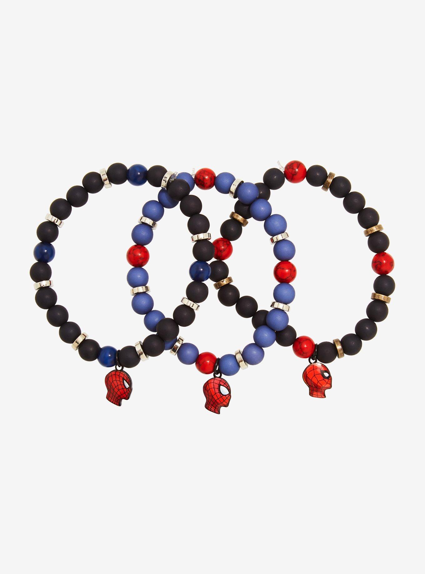 Marvel Spider-Man: No Way Home Triple Spidey Bracelet Set | Hot Topic