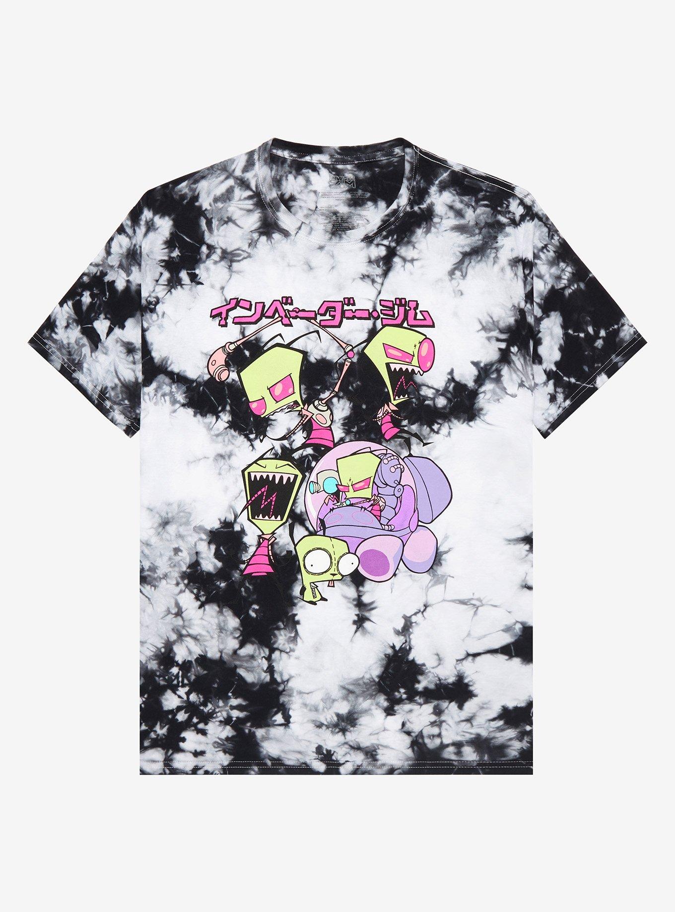 Invader Zim Gir Tie Dye Girls T Shirt Hot Topic