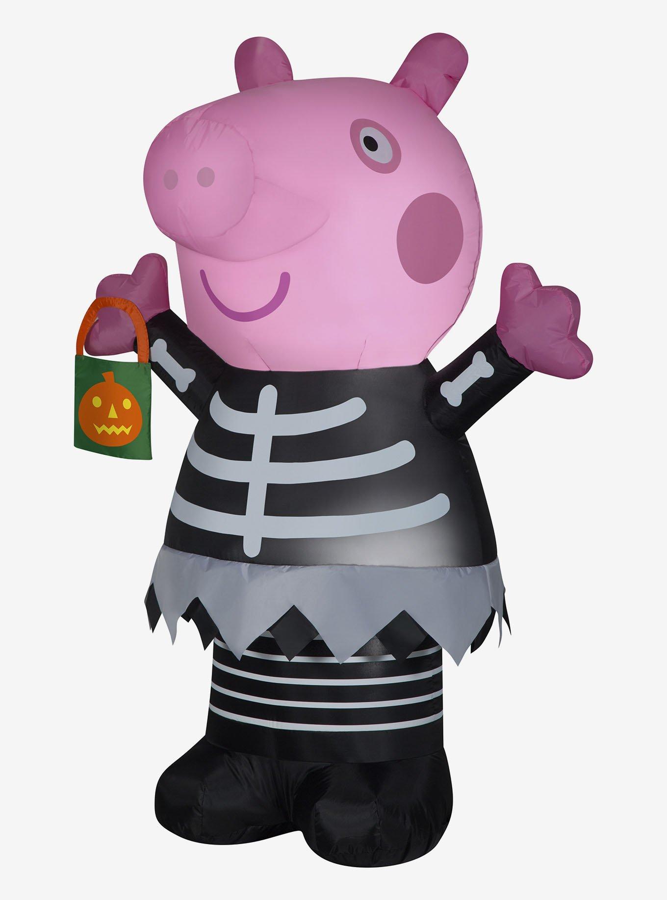 Peppa Pig In Skeleton Dress Airblown | BoxLunch