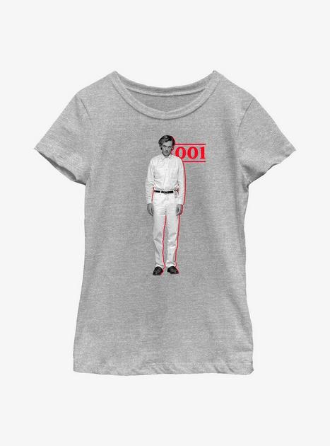 Stranger Things Test Subject 001 Youth Girls T-Shirt - GREY | BoxLunch