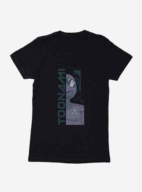 Toonami Split Logo Robot Tom Womens T-Shirt | BoxLunch