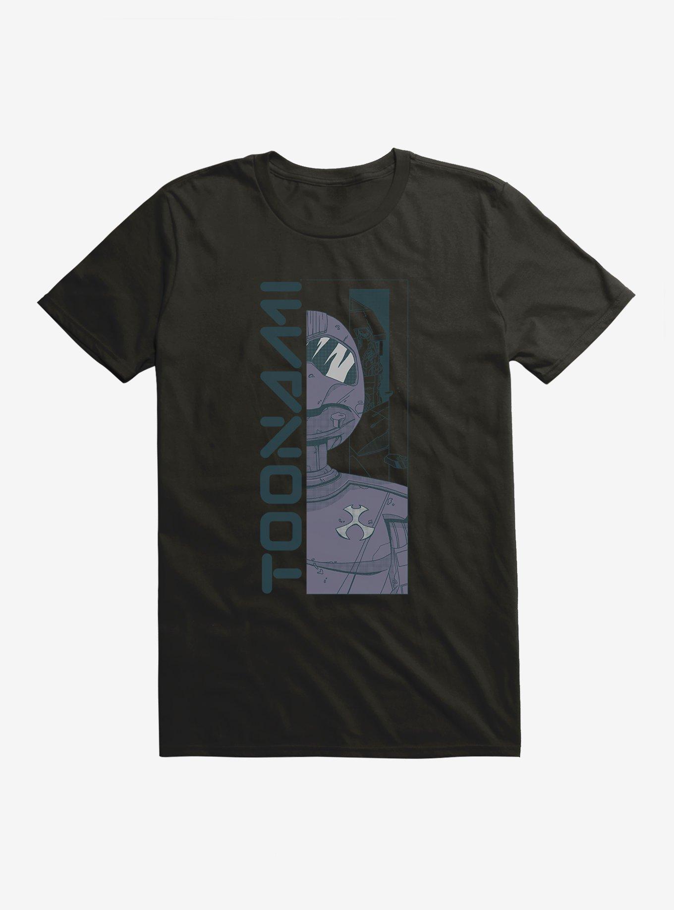 Toonami Split Logo Robot Tom T-Shirt | BoxLunch