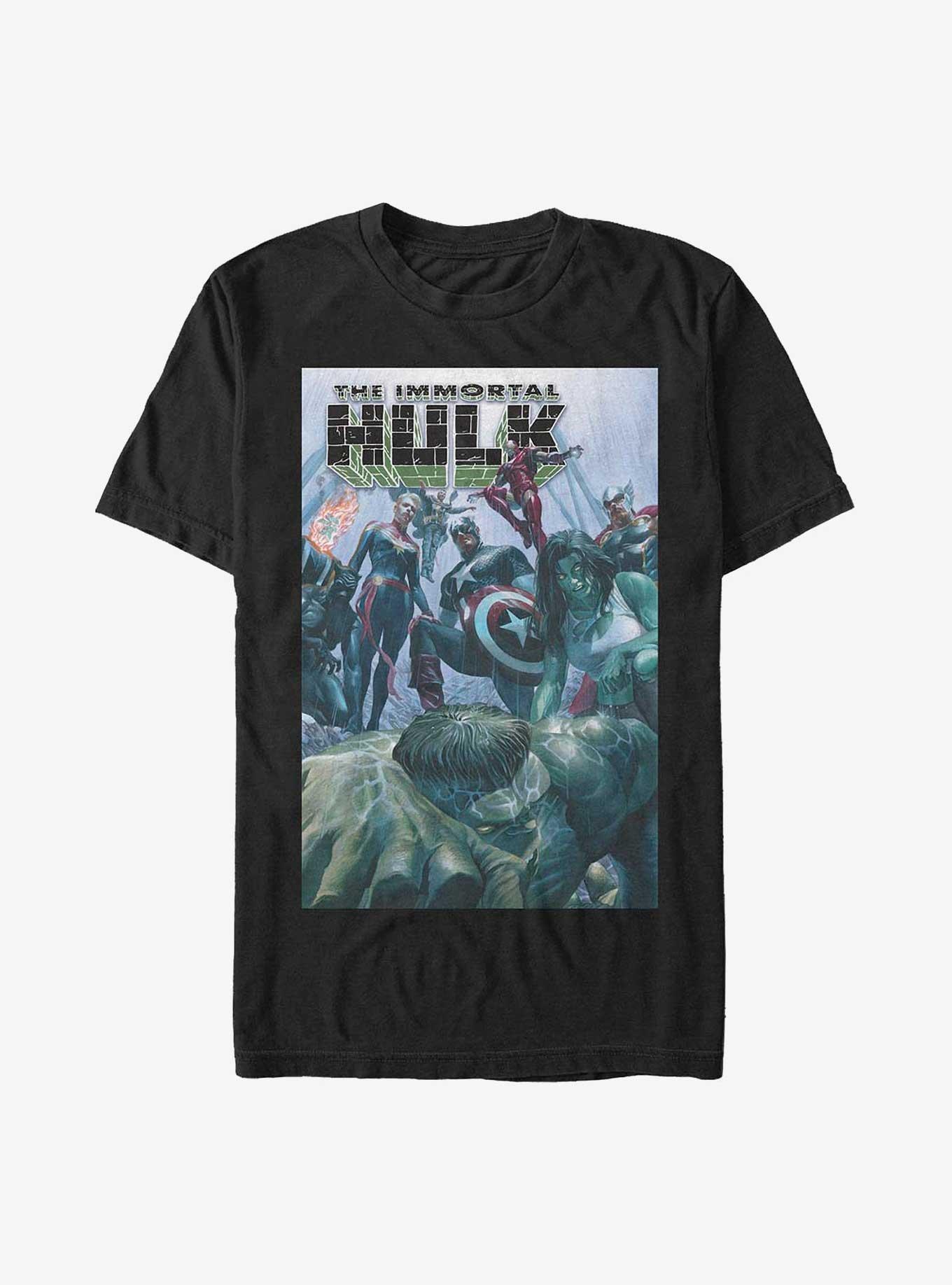 Marvel She-Hulk Immortal Hulk Comic T-Shirt - BLACK | BoxLunch
