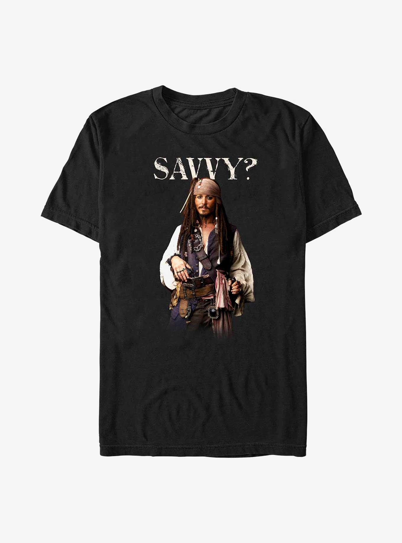 Disney Pirates of the Caribbean Savvy T-Shirt - BLACK | Hot Topic