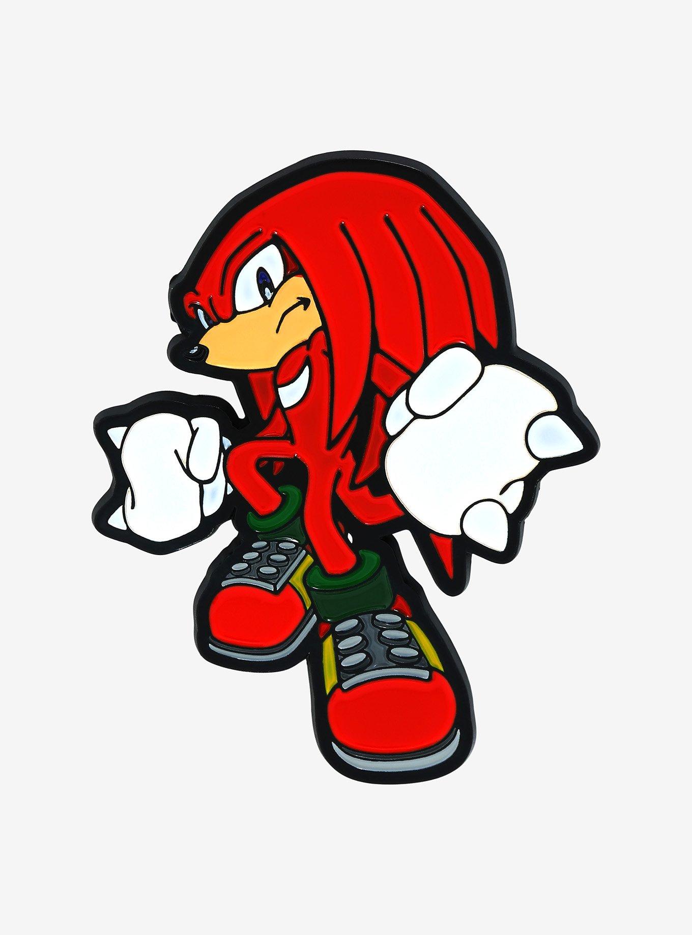 Sonic the Hedgehog Knuckles Posing Enamel Pin | BoxLunch