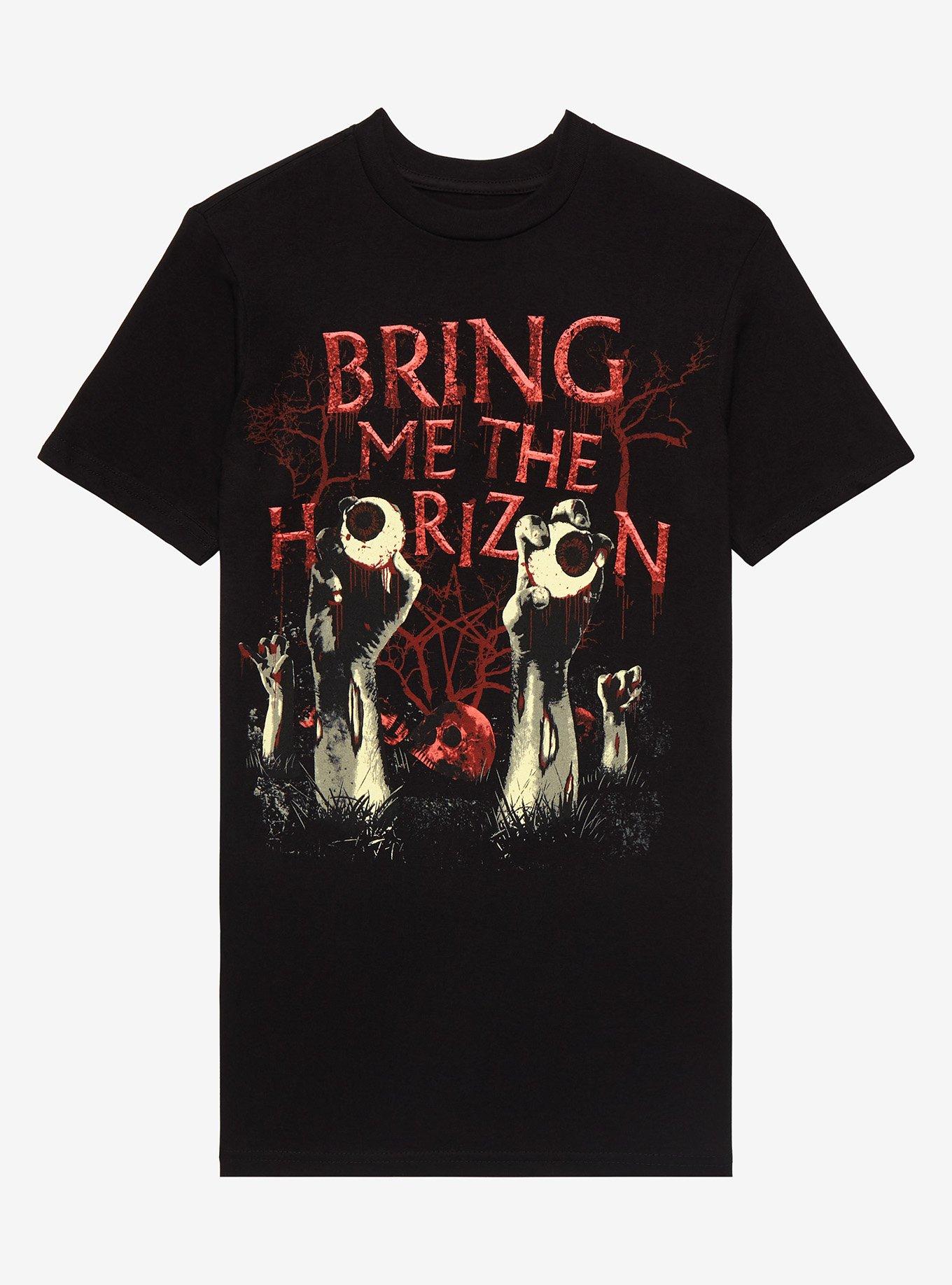 Bring Me The Horizon Fists Eyes T-Shirt | Hot Topic