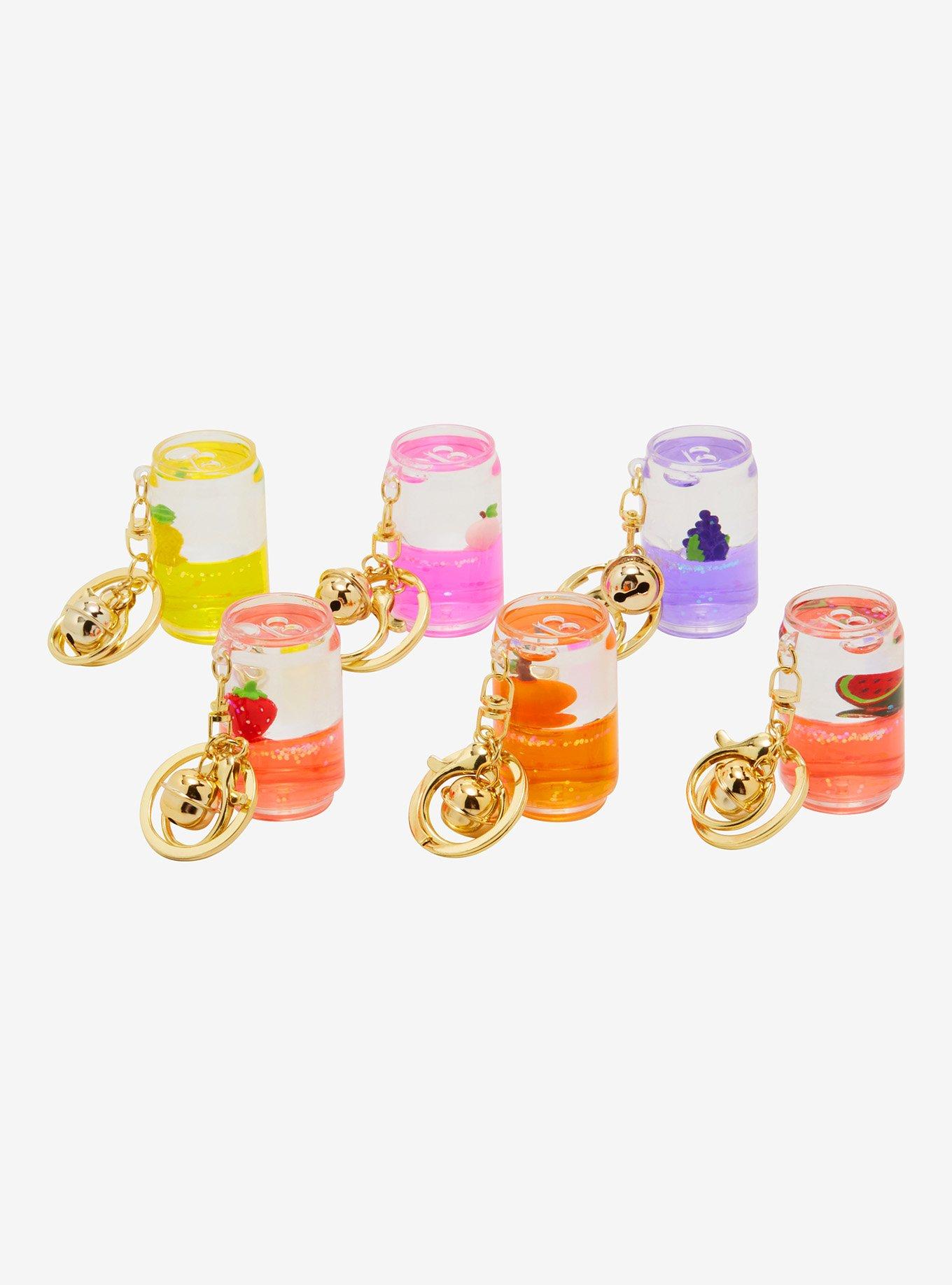 Floating Fruit Soda Can Blind Bag Keychain Boxlunch