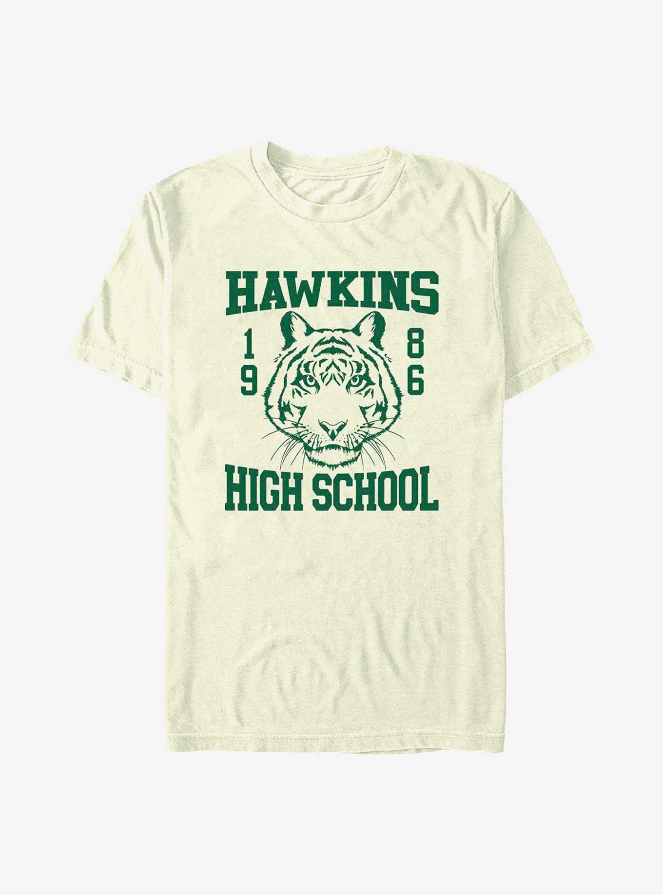 Stranger Things Hawkins 1986 T-Shirt - BEIGE/TAN | Hot Topic