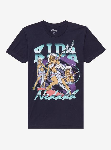 Disney Atlantis: The Lost Empire Kida Nedakh Triple Portrait T-Shirt ...