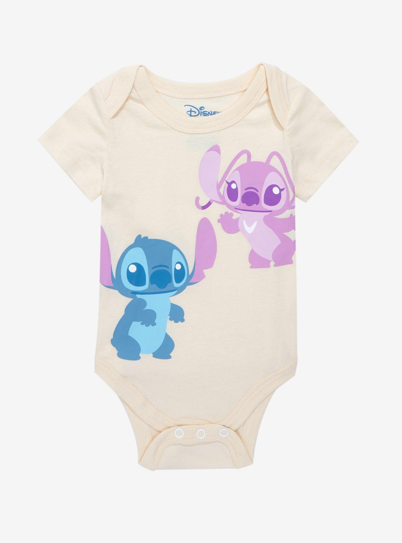 Disney Lilo & Stitch: The Series Stitch & Angel Wave Infant One-Piece ...