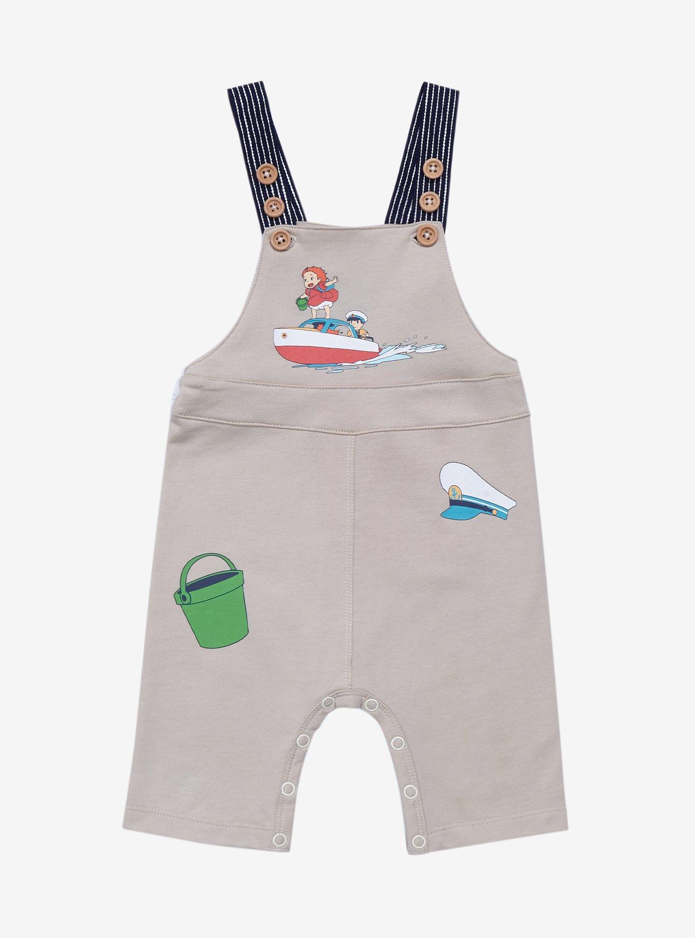 Studio Ghibli Ponyo Boat Infant Overalls - BoxLunch Exclusive | BoxLunch