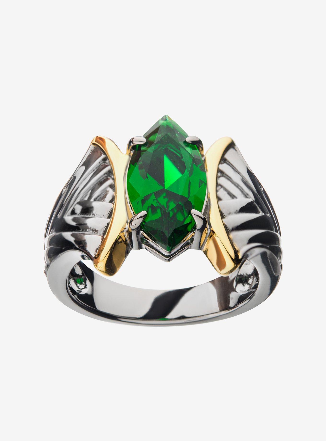 Marvel x RockLove Loki Chevron Ring | Hot Topic