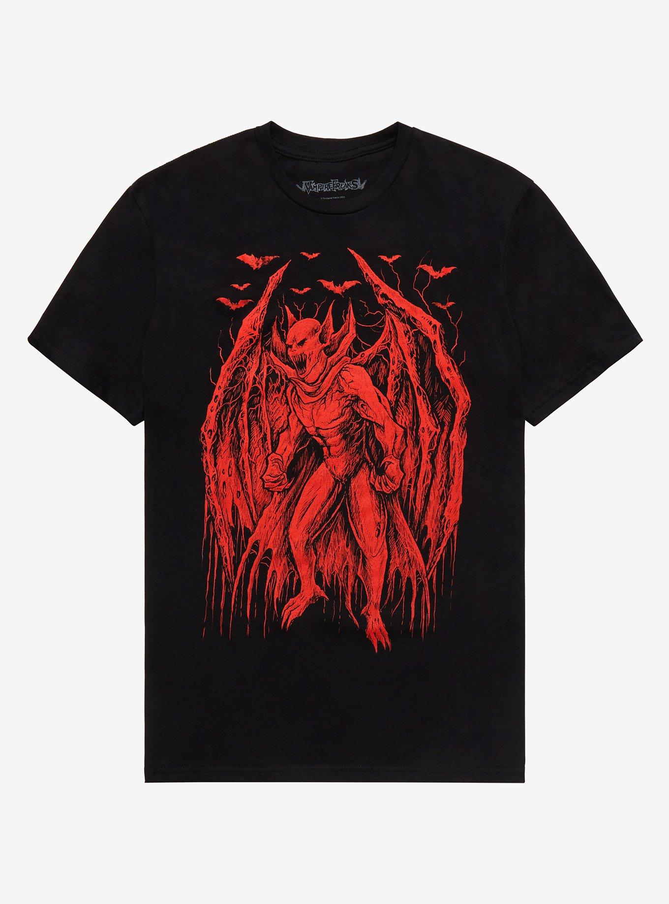 Vampire Freaks Red Vampire T Shirt Hot Topic