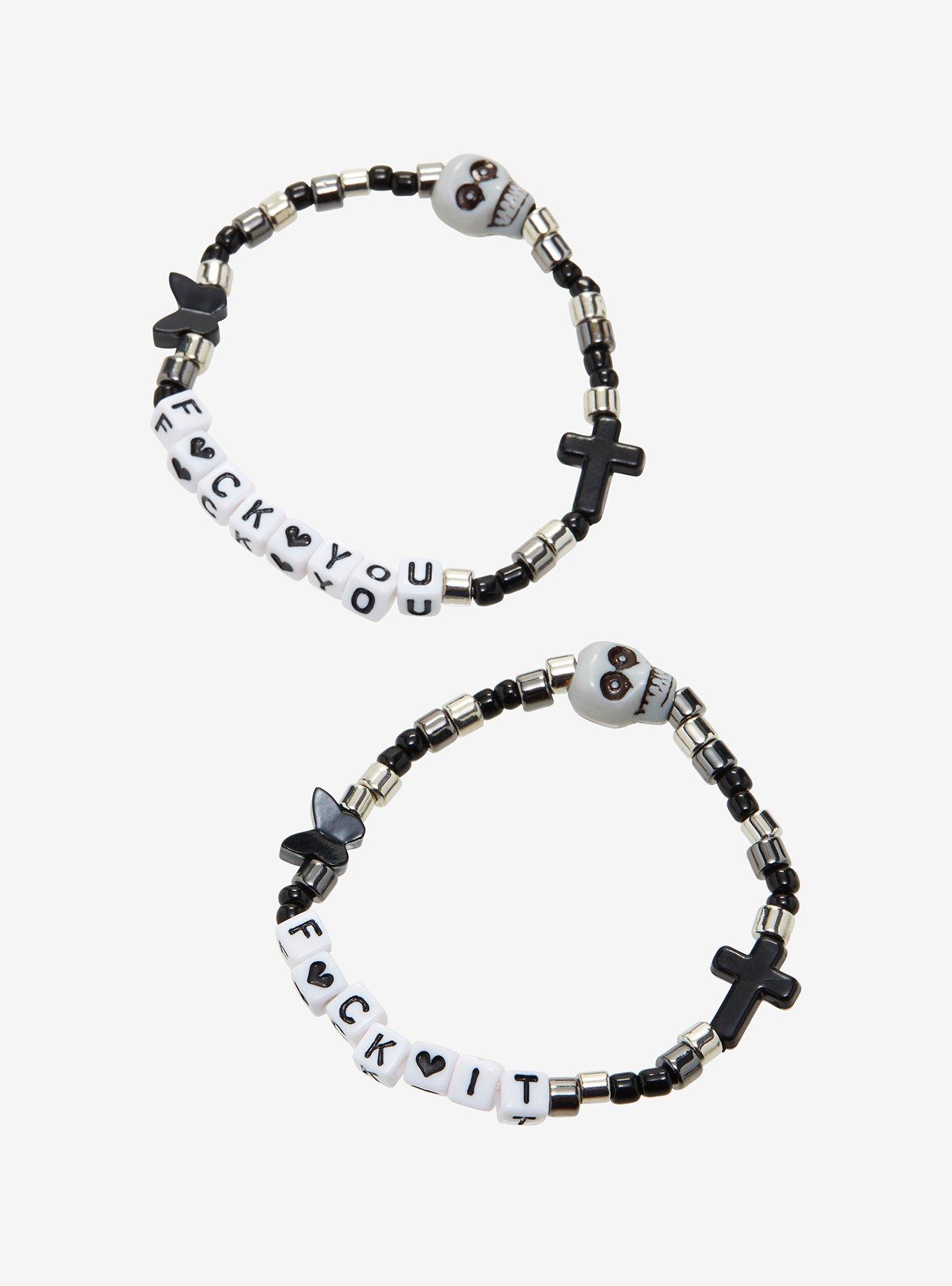 F You Bead Best Friend Bracelet Set | Hot Topic