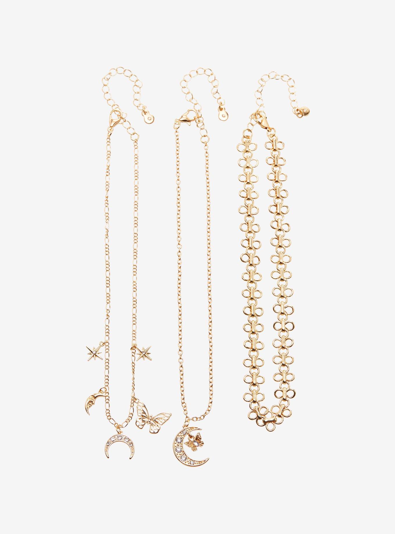 Celestial Butterfly Necklace Set | Hot Topic