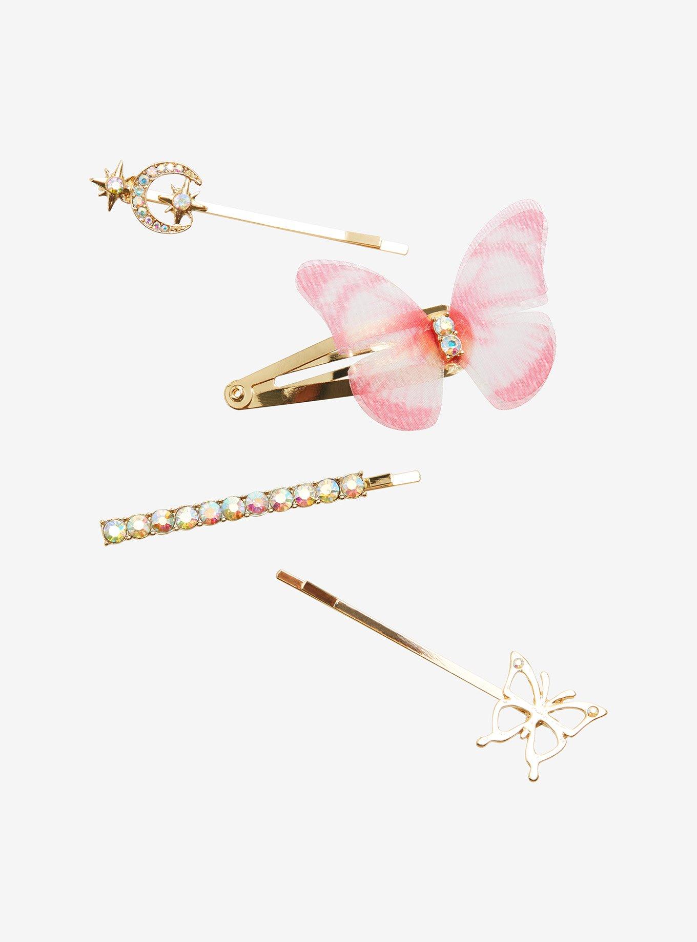 Celestial Butterfly Hair Clip Set | Hot Topic