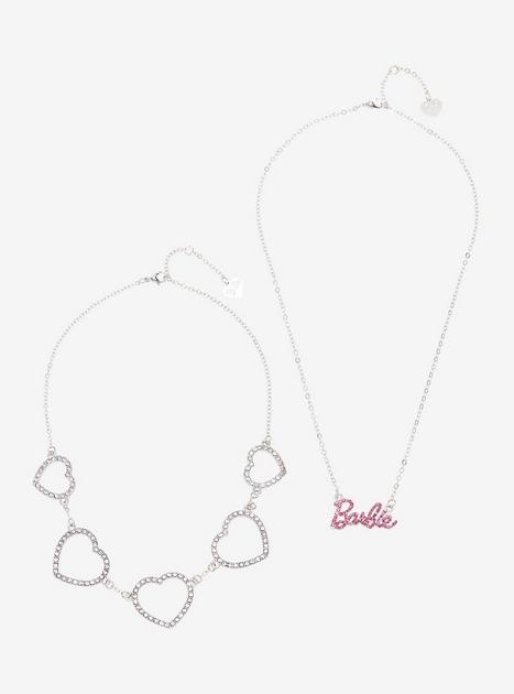 Barbie Hearts Bling Necklace Set | Hot Topic