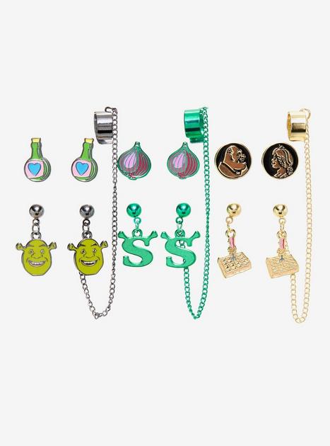 Shrek Icon Cuff Earring Set | Hot Topic