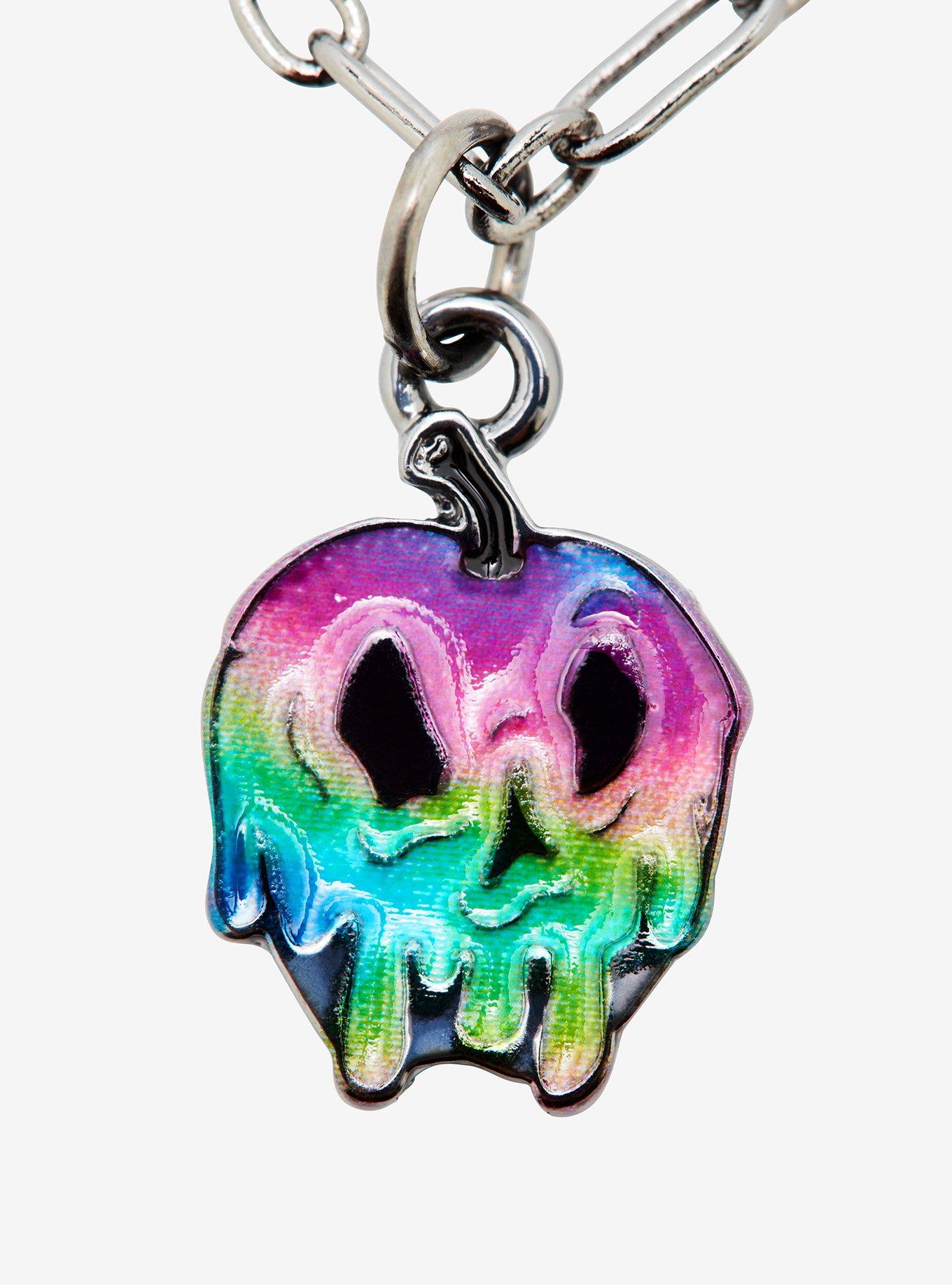 Disney Villains Evil Queen Poison Apple Chain Necklace | Hot Topic