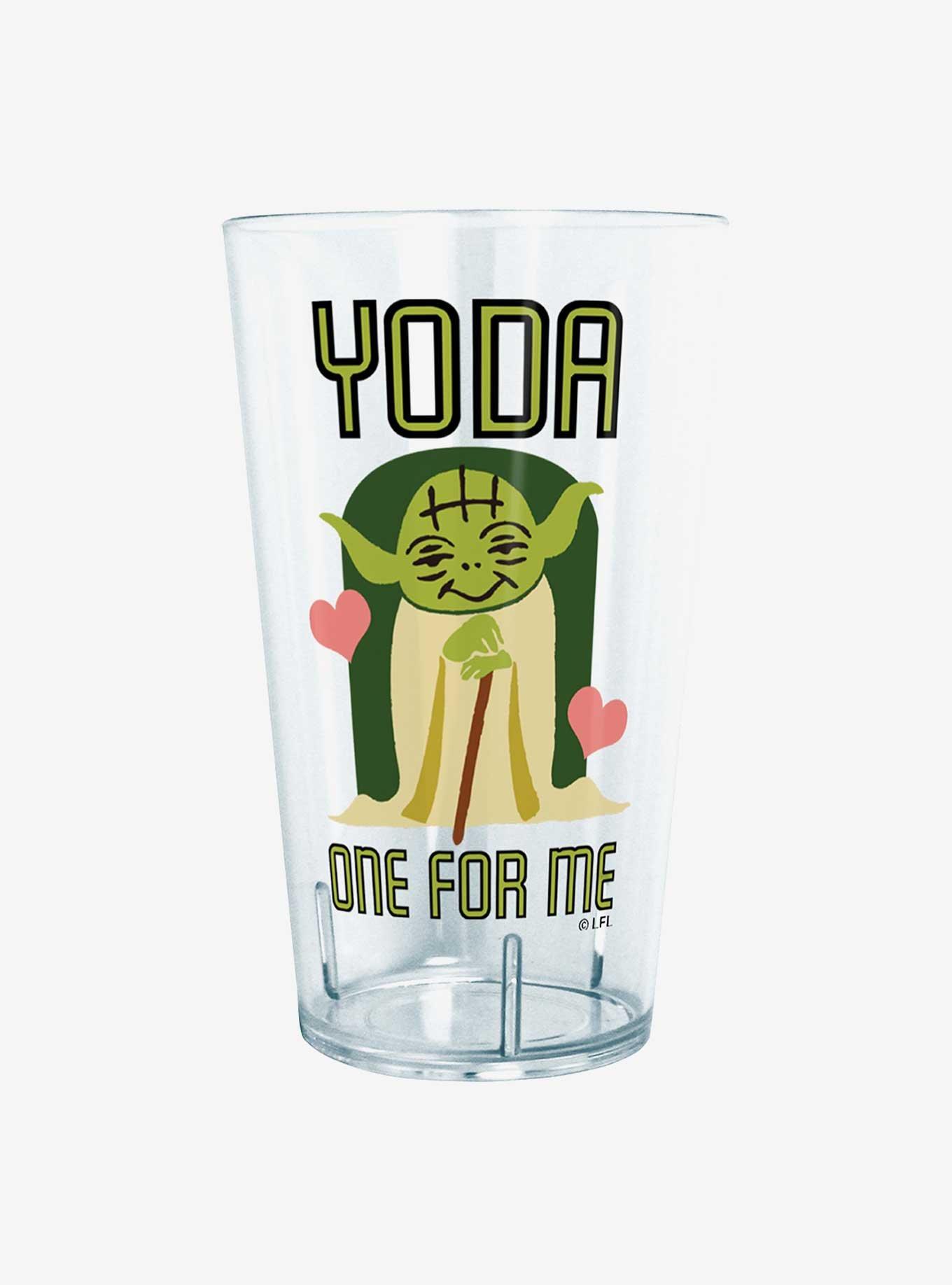 Star Wars Yoda One Pint Glass - CLEAR | BoxLunch