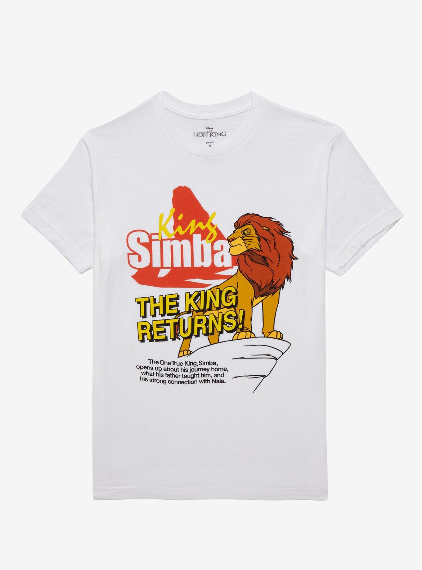 Disney The Lion King Simba Magazine Cover T-Shirt - BoxLunch Exclusive ...