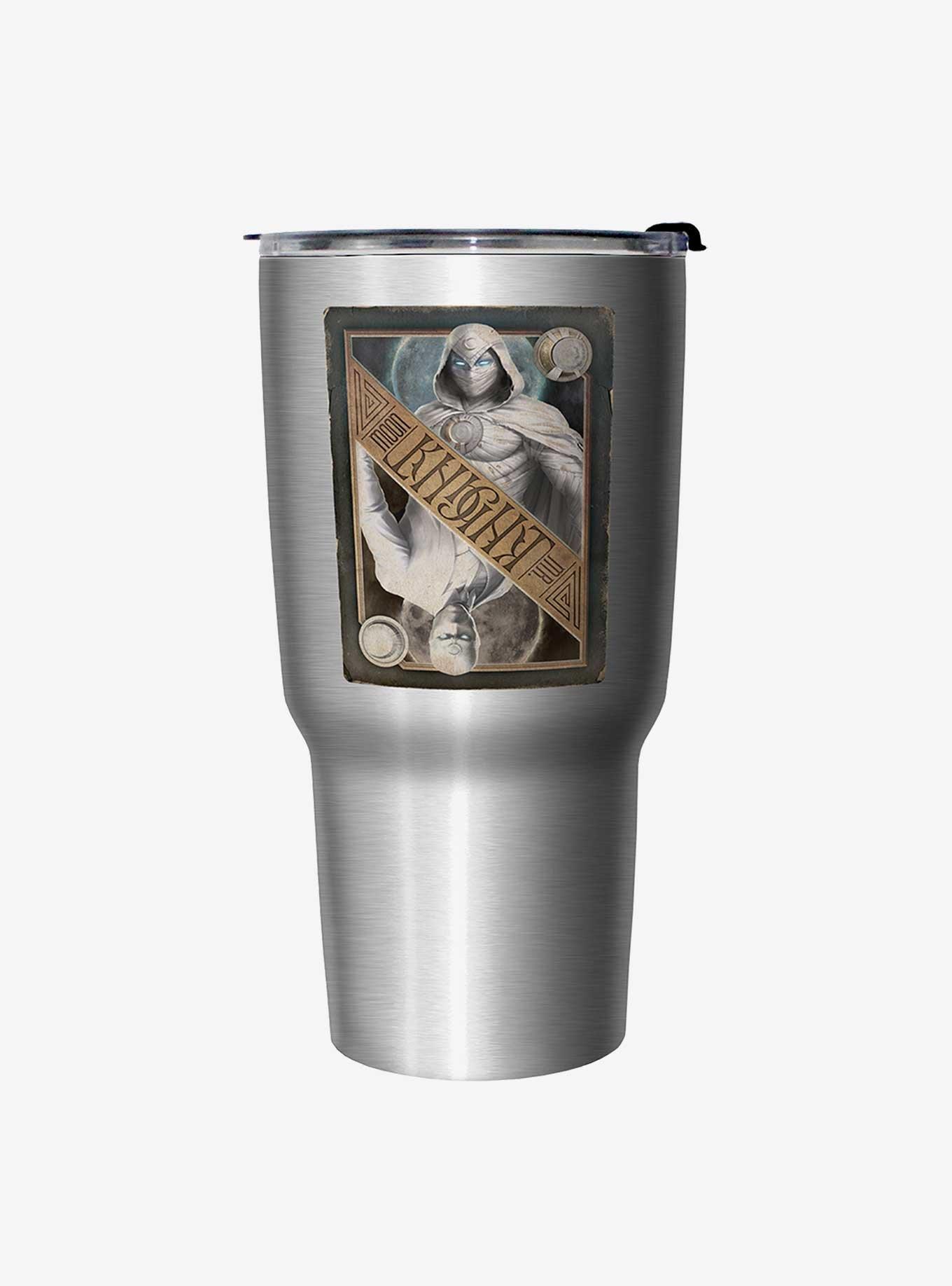 Marvel Moon Knight Dual Card Travel Mug - METALLIC | Hot Topic