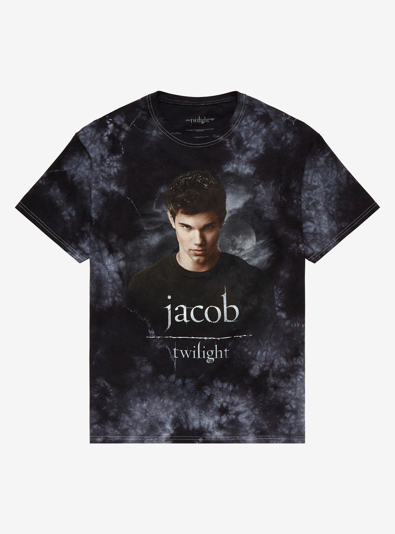 Twilight Jacob Grey Wash Boyfriend Fit Girls T-Shirt Plus Size | Hot Topic