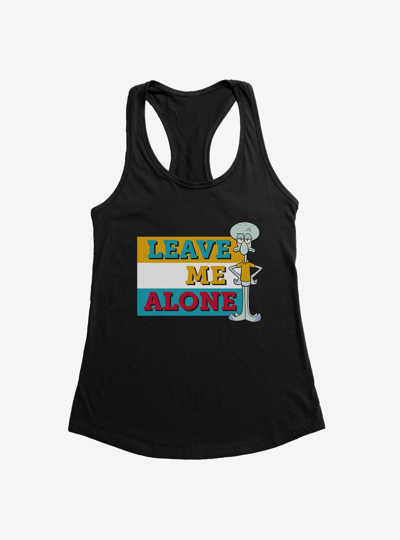Hot Topic SpongeBob SquarePants Squidward Leave Me Alone Girls Tank ...