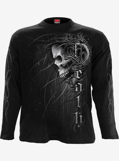 Death Forever Black Longsleeve T-Shirt | Hot Topic