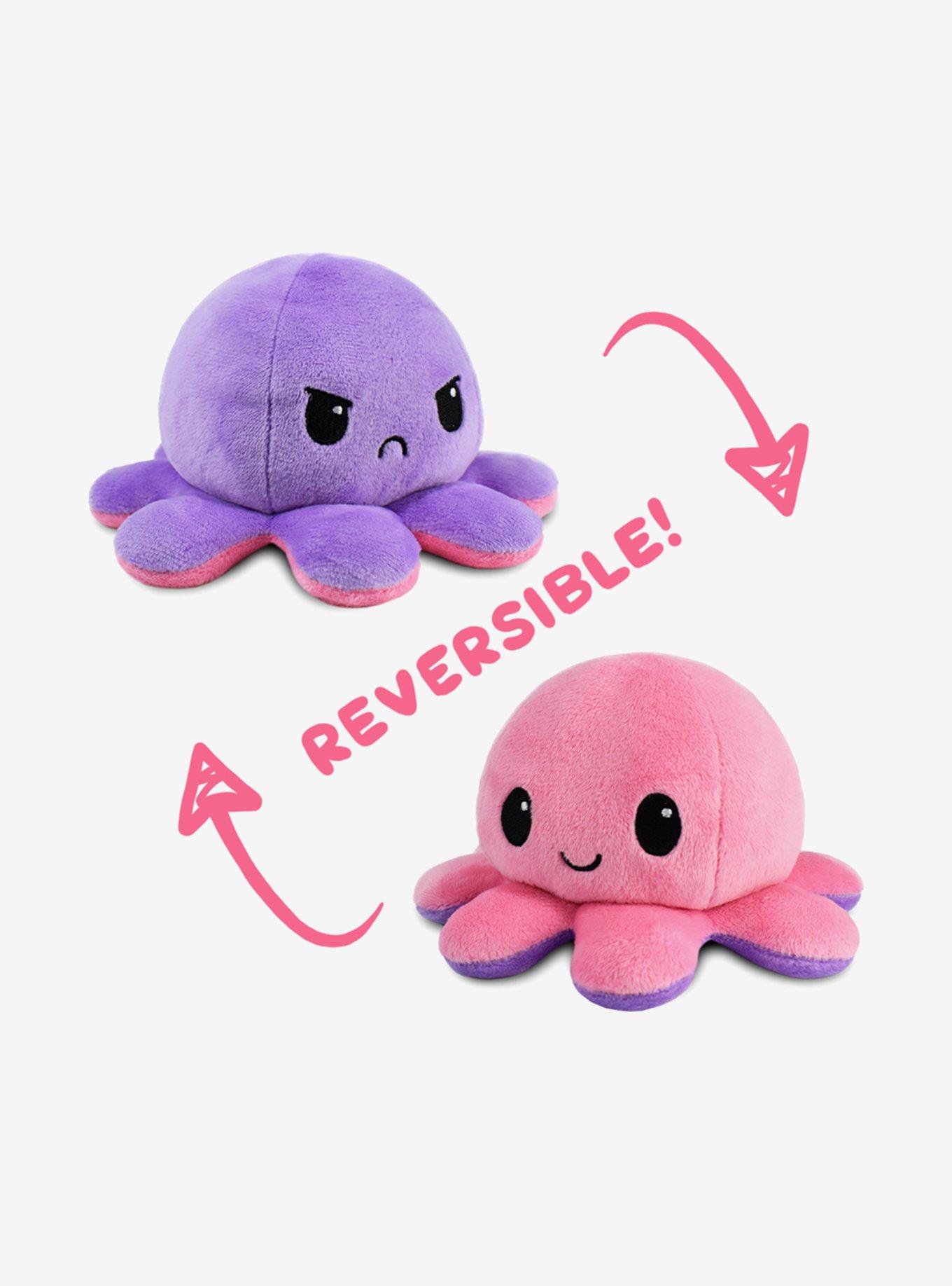 Tee Turtle Octopus Pink & Purple Reversible Plush | Hot Topic