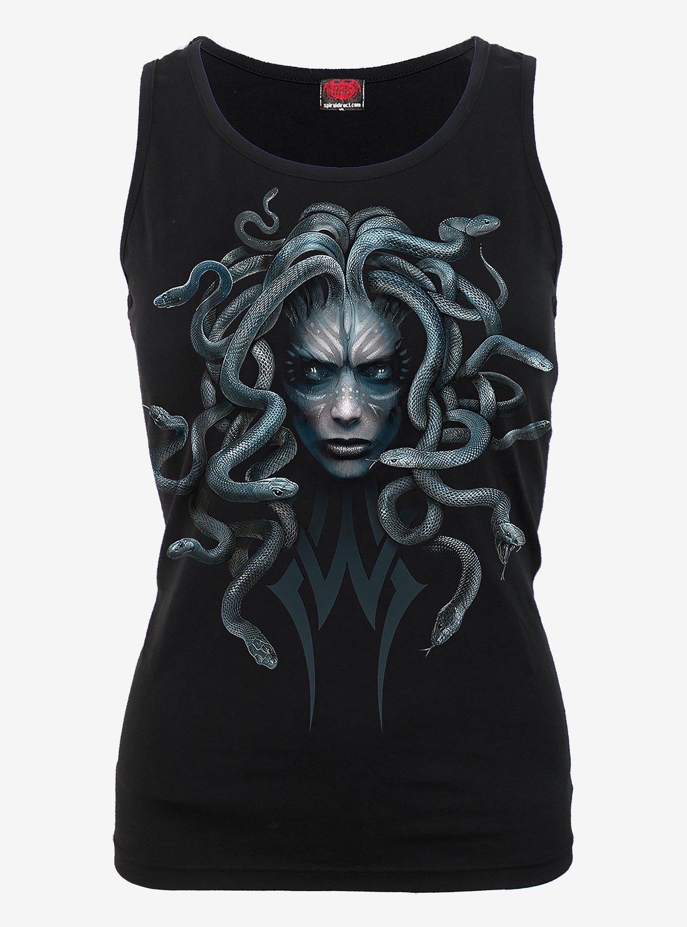 Stone Gaze Razor Back Black Top | Hot Topic