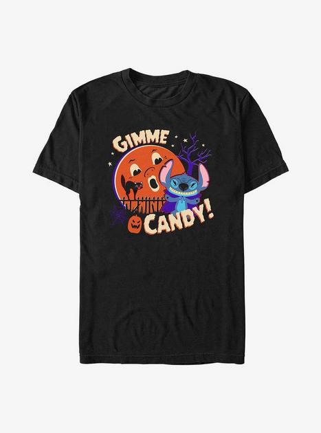 Disney Lilo & Stitch Gimme Candy T-Shirt - BLACK | Hot Topic