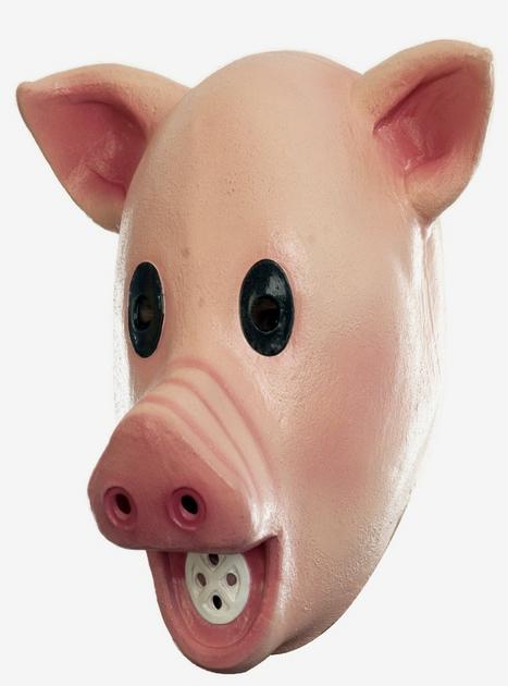 Squeaky Pig Mask | Hot Topic