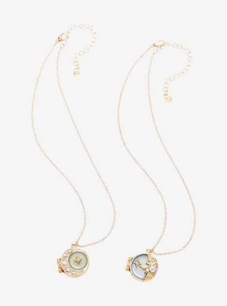 Celestial Lockets Best Friend Necklace Set | Hot Topic