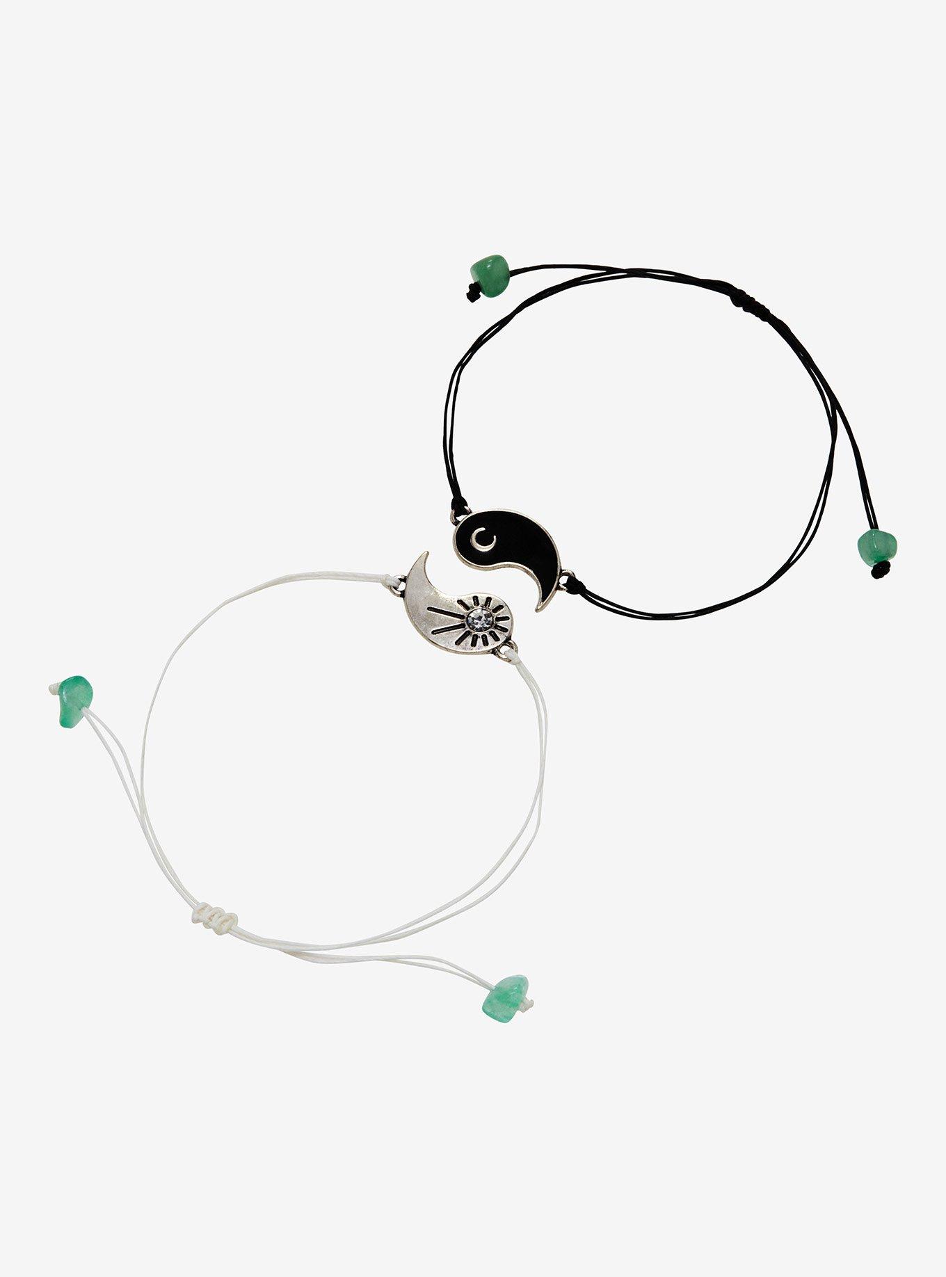 Celestial Yin-Yang Best Friend Cord Bracelet Set | Hot Topic