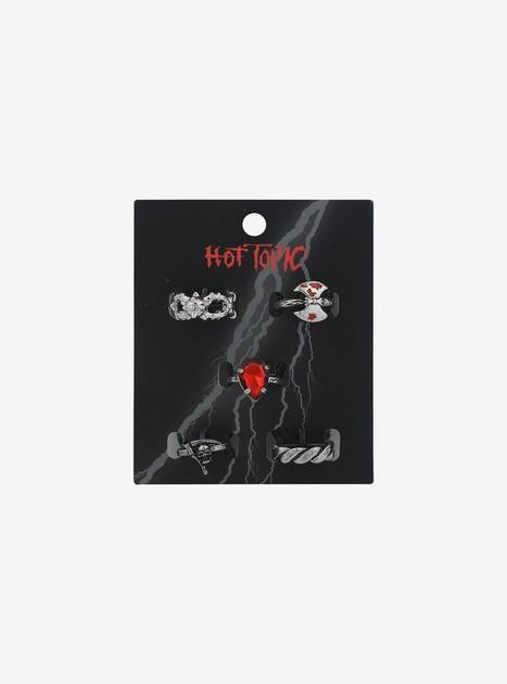 Bloody Weapon Ring Set | Hot Topic