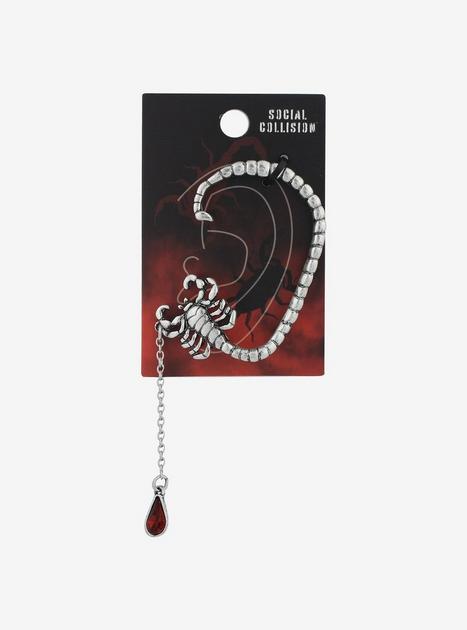 Scorpion Blood Drop Ear Cuff | Hot Topic