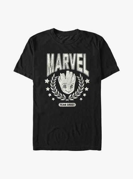 Marvel Guardians of the Galaxy Team Groot T-Shirt - BLACK | Hot Topic