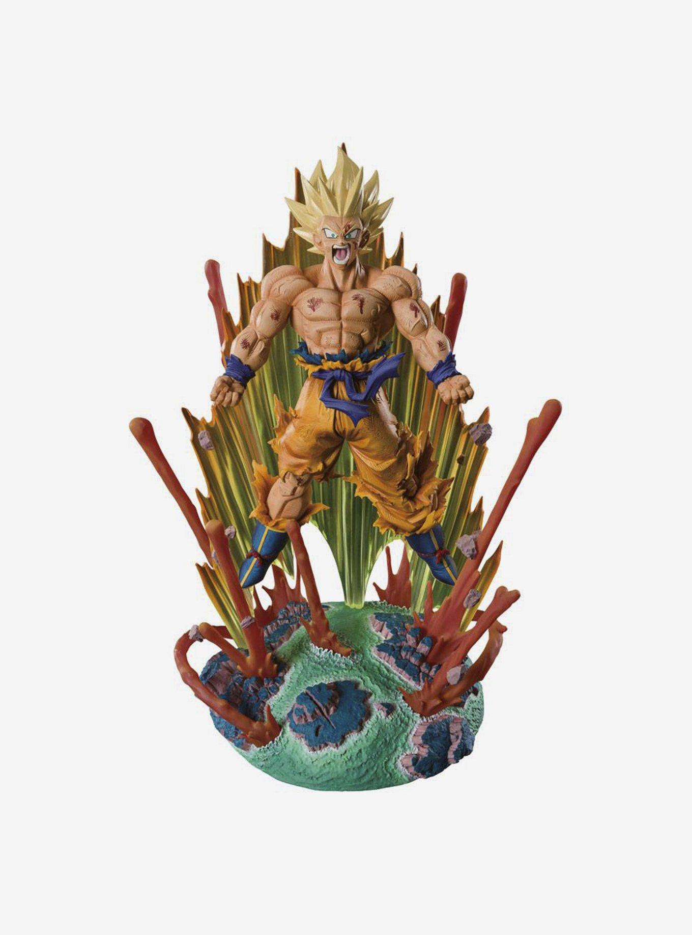 Bandai Spirits Dragon Ball Z FiguartsZERO Extra Battle Super Saiyan Goku Are You Talking About Krillin Ver. Figure BoxLunch