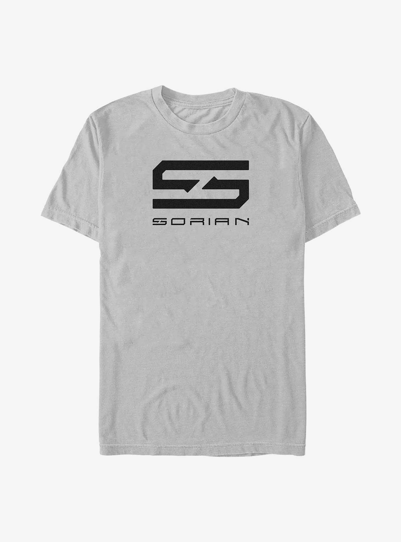The Adam Project Sorian Technologies Logo T-Shirt - SILVER | Hot Topic