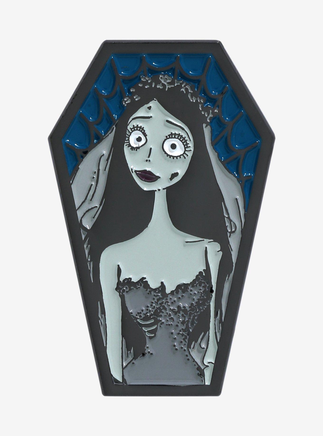 Corpse Bride Emily Coffin Enamel Pin Hot Topic