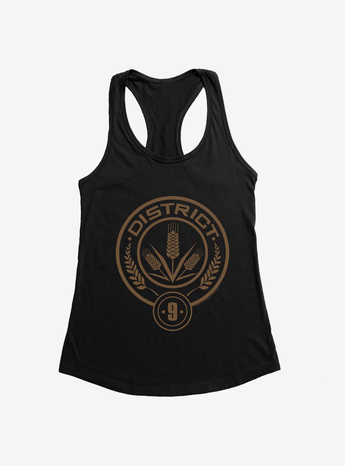 Hunger Games District 9 Logo Girls Tank - BLACK | Hot Topic