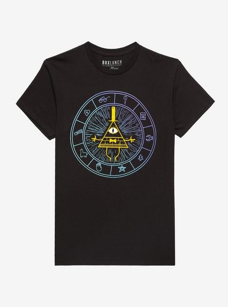 Gravity Falls Bill Cipher Icon Circle T-Shirt - BoxLunch Exclusive ...