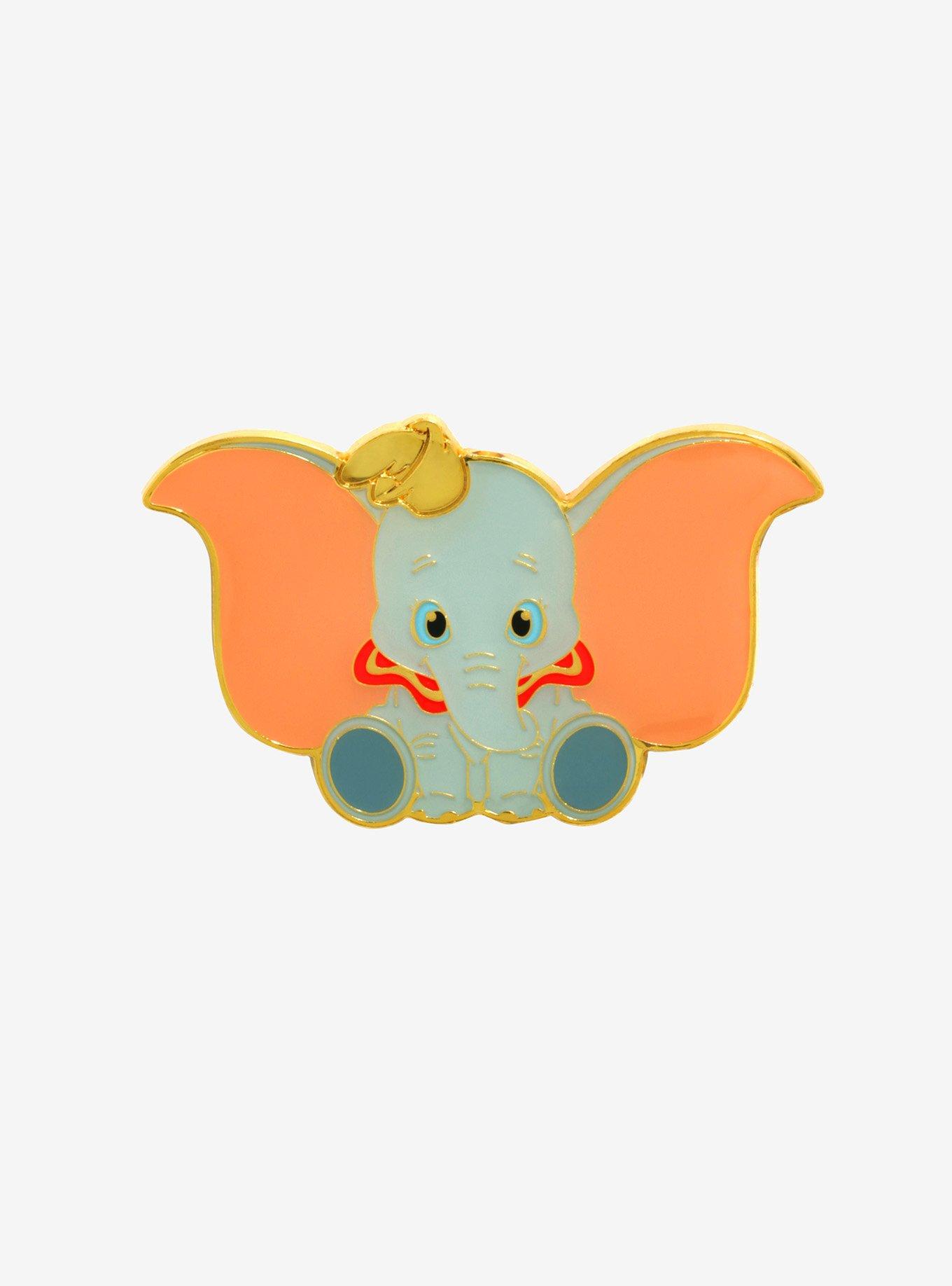 Loungefly Disney Dumbo Baby Dumbo Sitting Enamel Pin - BoxLunch ...