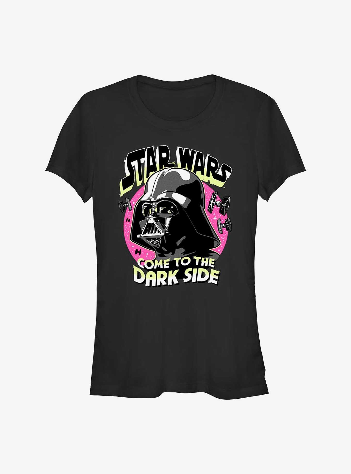 Star Wars Dark Side Dude Girls T Shirt Black Hot Topic
