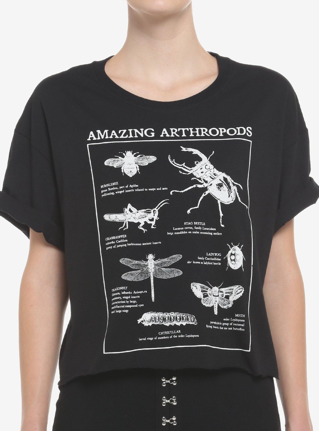 Insect Arthropods Science Girls Crop T Shirt Hot Topic