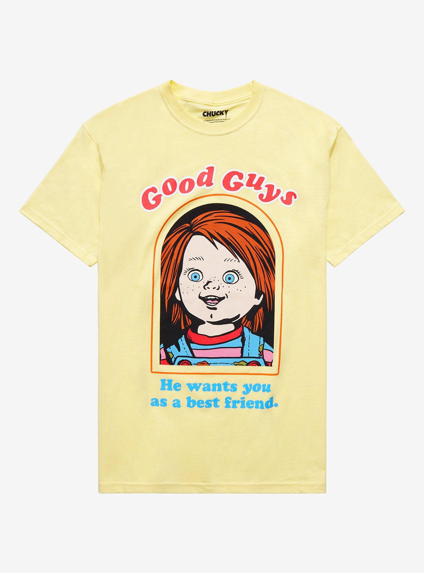 Child's Play Chucky Good Guys Doll Face T-Shirt | Hot Topic